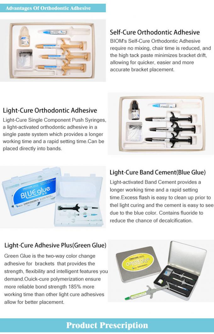 No Mix Self Cure Orthodontic Adhesives Dental Orthoforce Bonding In ...